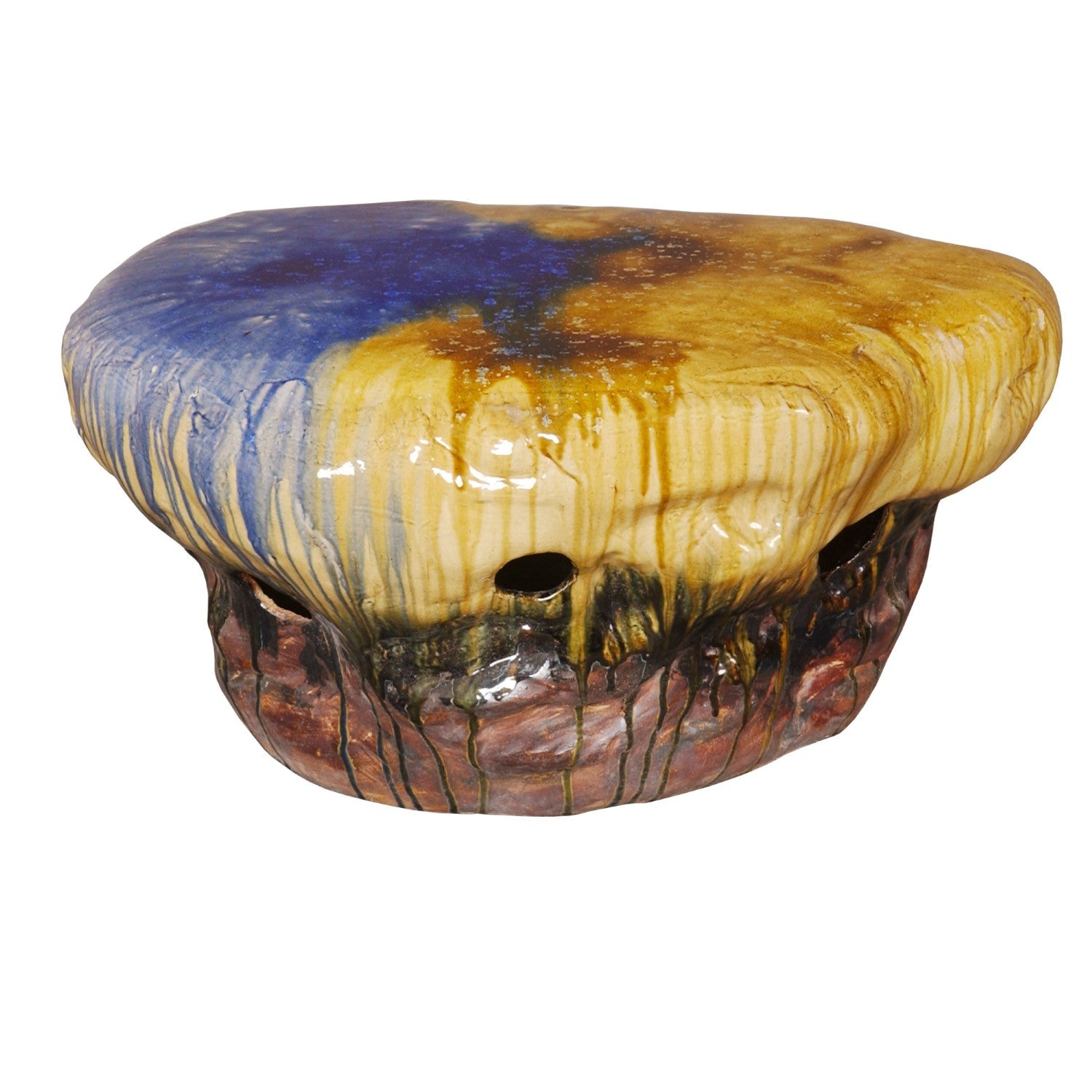 Shop Mixed Color Stone Table | Burke Decor