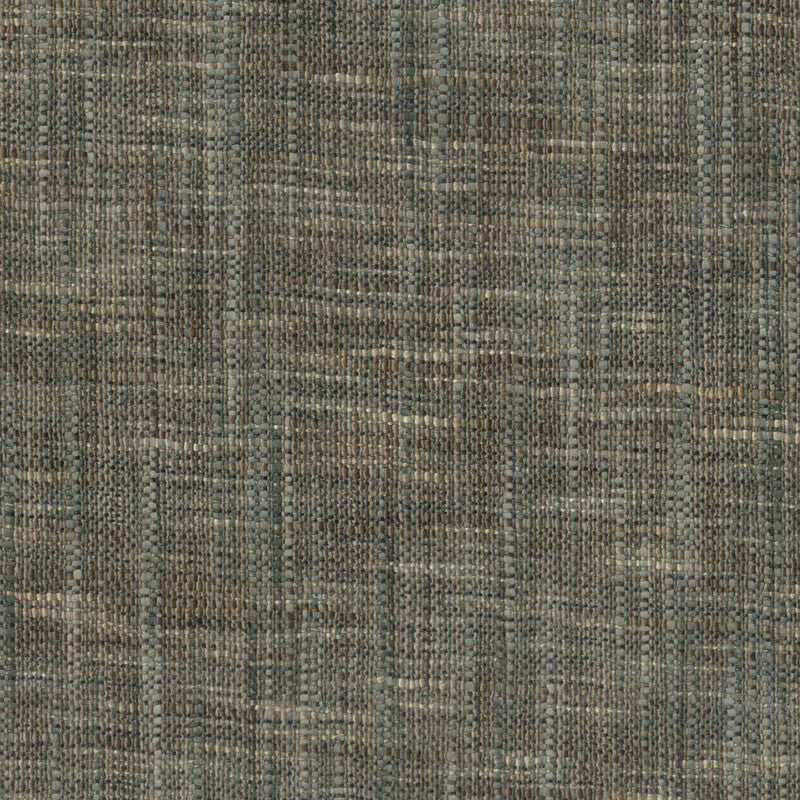 Shop Sample Woven Linen Textured Wallpaper in Blue/Brown | Burke Decor
