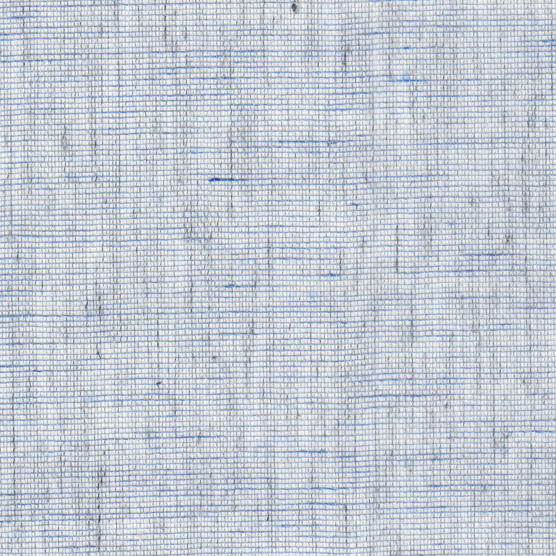 Shop Sample Woven Linen Crosshatch Wallpaper in Cornflower Blue | Burke ...
