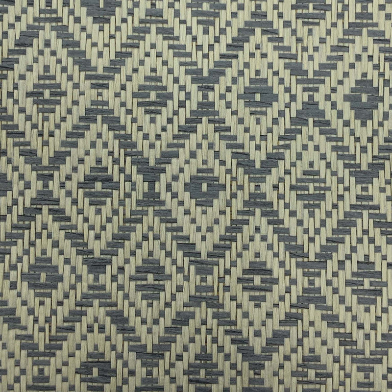 Shop Paperweave Diamond Wallpaper in Denim | Burke Decor