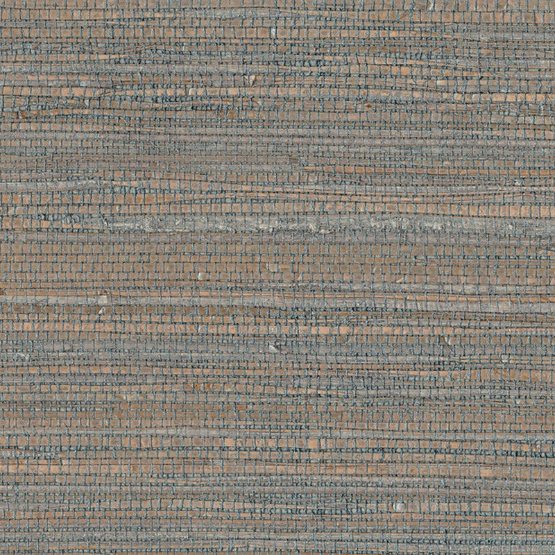 Shop Sample Grasscloth Natural Raffia Texture Wallpaper in Wheat/Silver ...