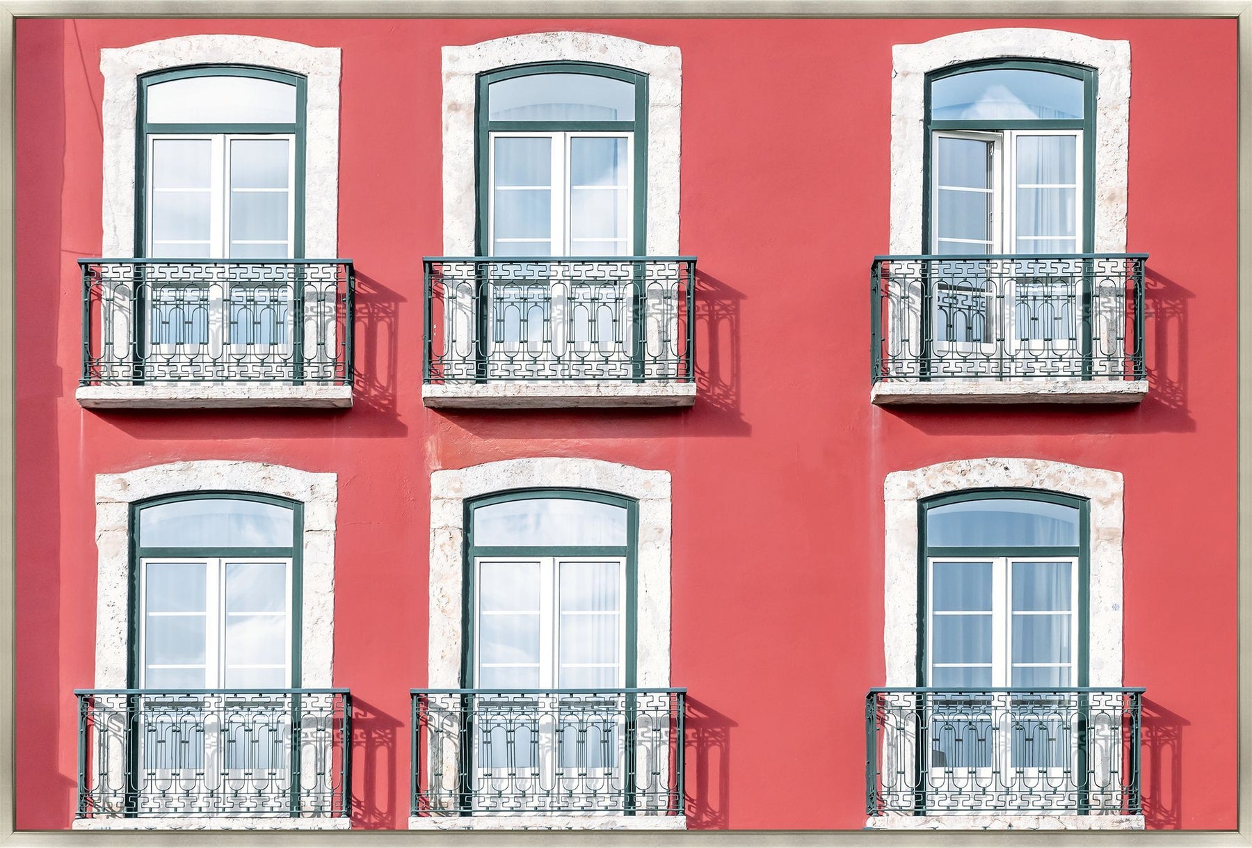 Shop Lisbon Red Building | Burke Decor