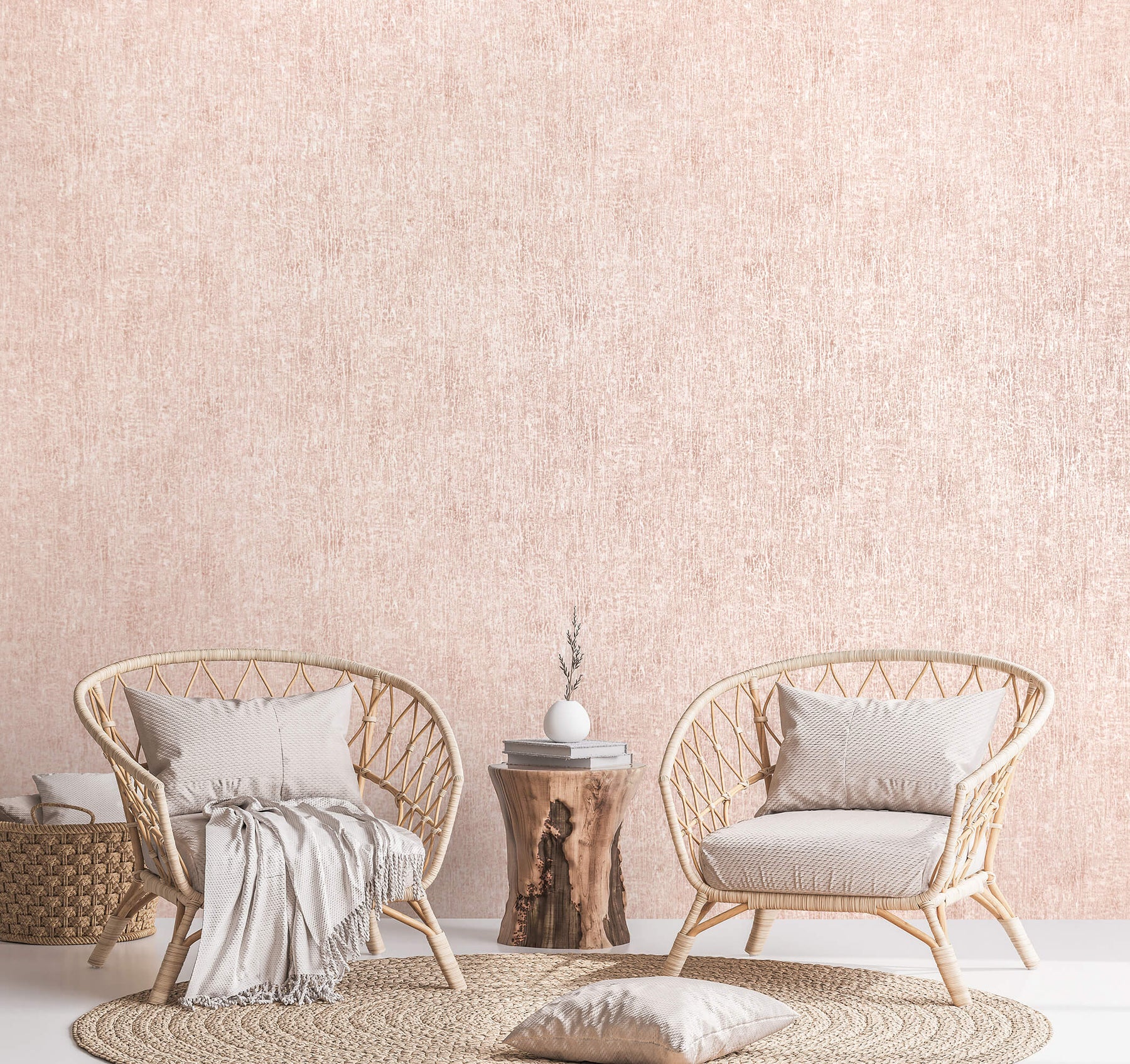 Shop Base Blush Wallpaper from the Crafted Collection | Burke Decor