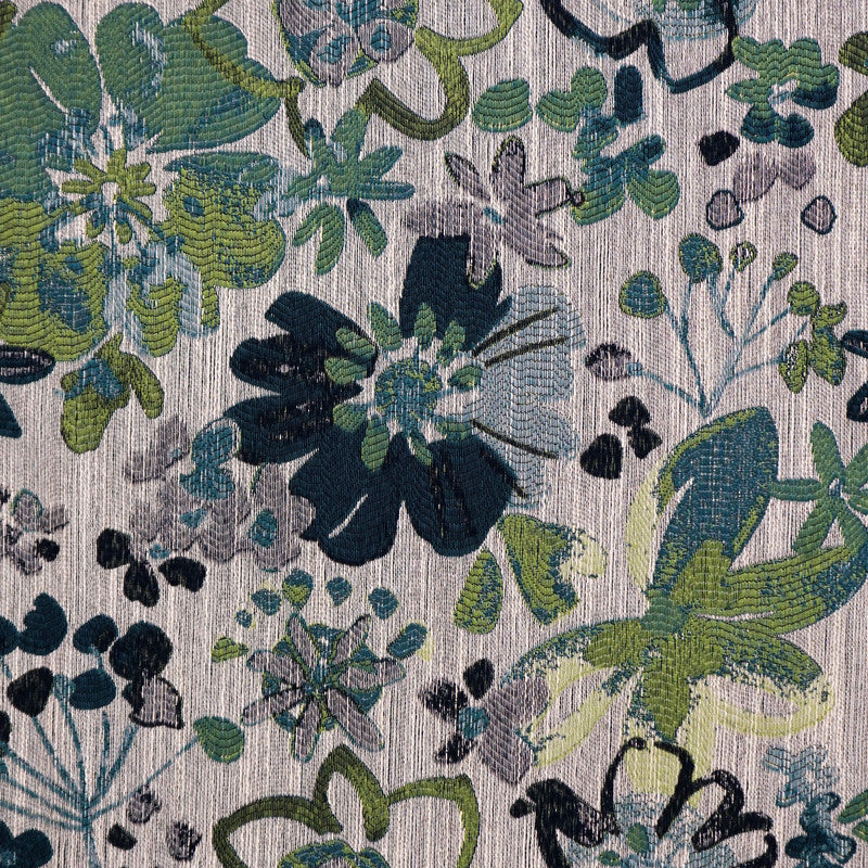 Shop Sample Ace Fabric in Blue/Green | Burke Decor