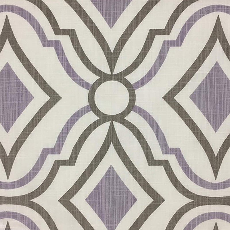 Shop Sample Damsel Fabric in Purple | Burke Decor