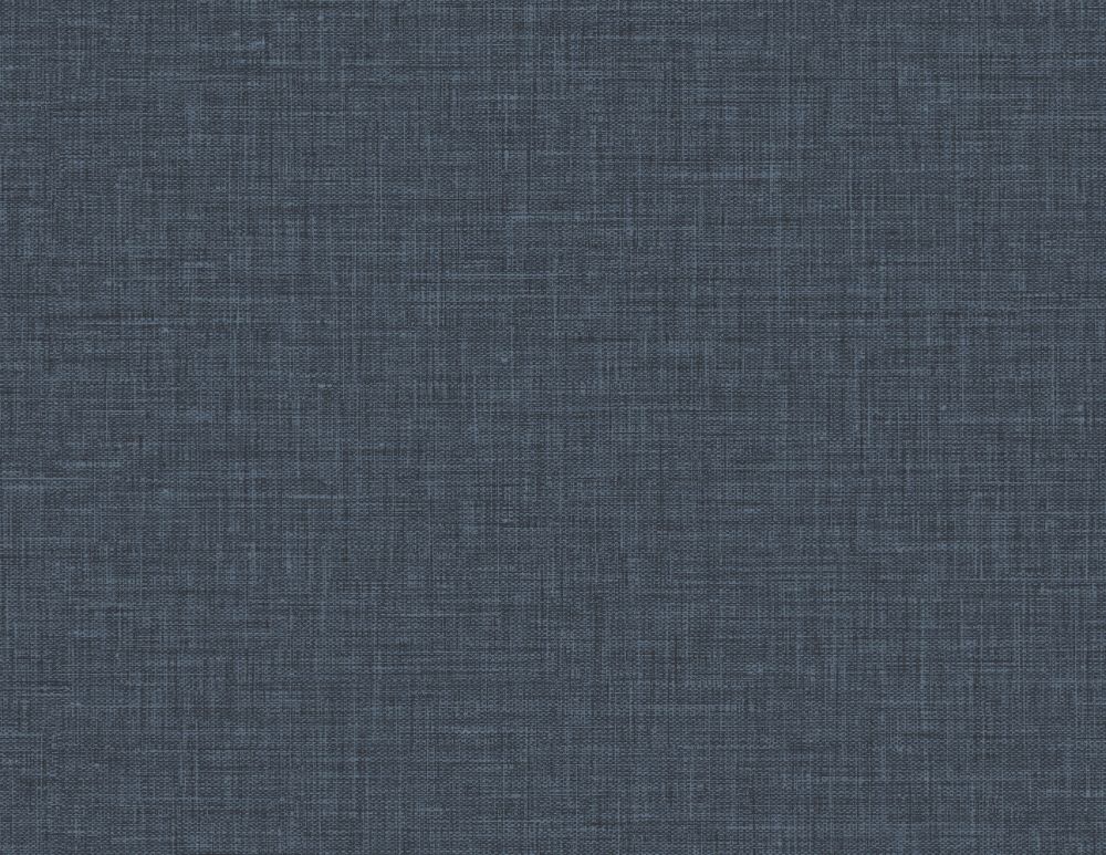 Shop Easy Linen Wallpaper in Admiral Blue | Burke Decor