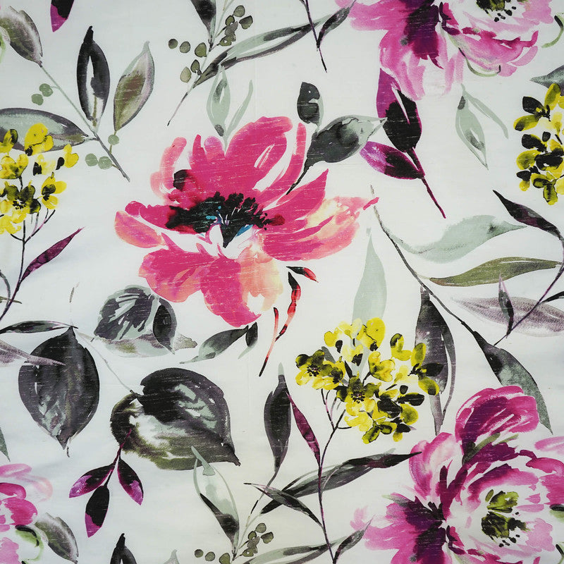 Shop Sample Folia Fabric in Pink | Burke Decor