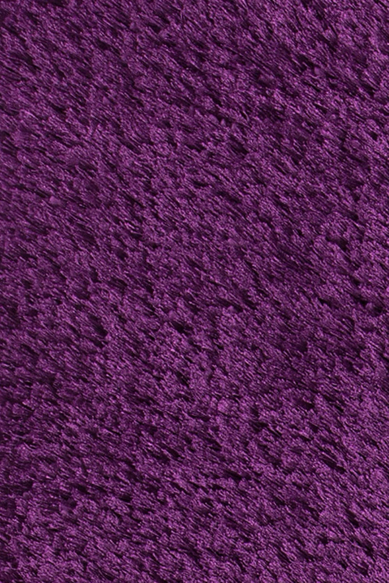 Shop Giulia Purple Hand Woven Shag Rug | Burke Decor