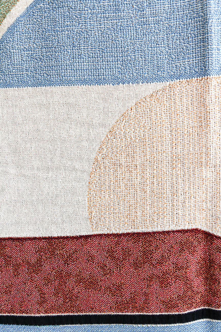 Shop Summer Woven Throw Blankets | Burke Decor