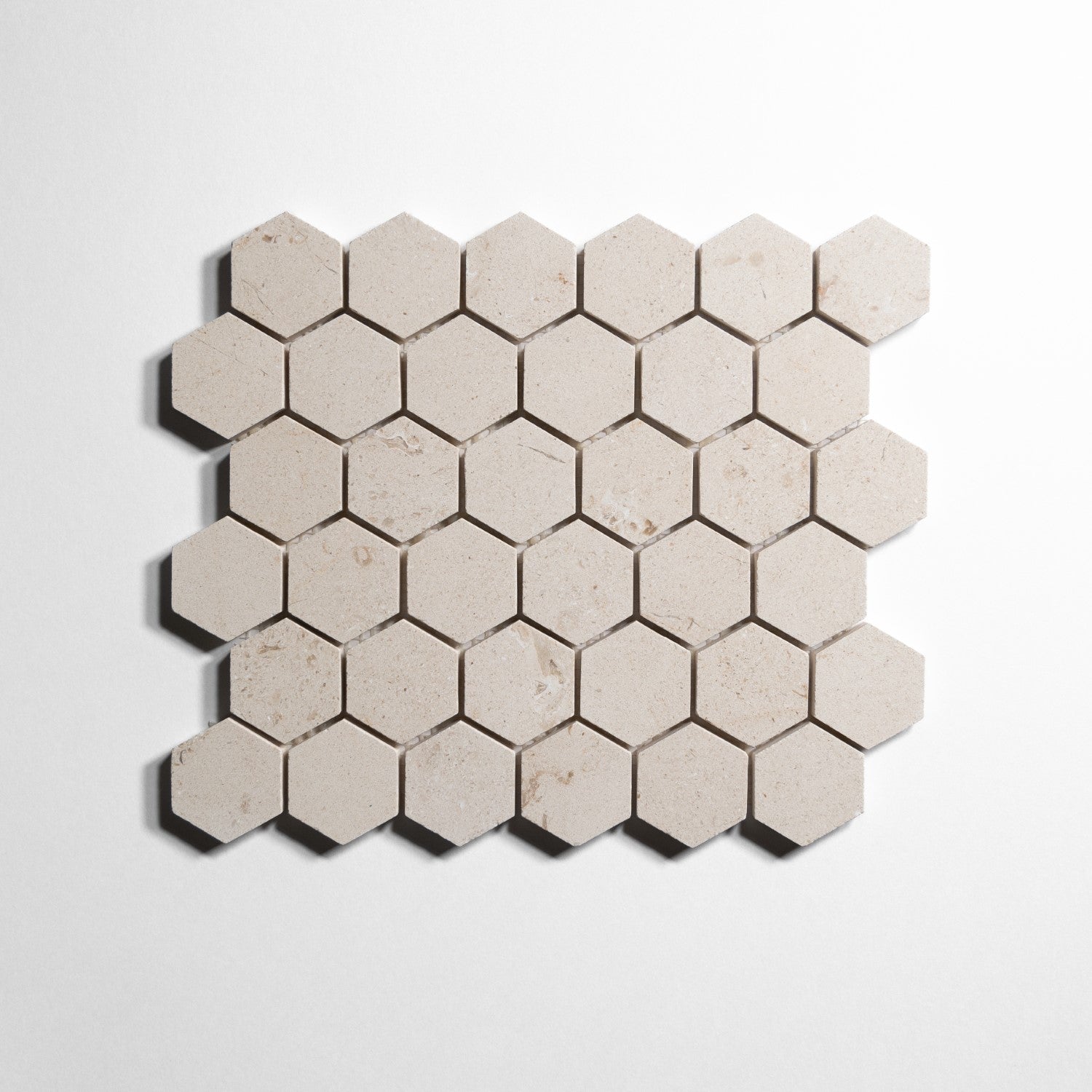 Shop Crema 2" Hexagon Tile | Burke Decor