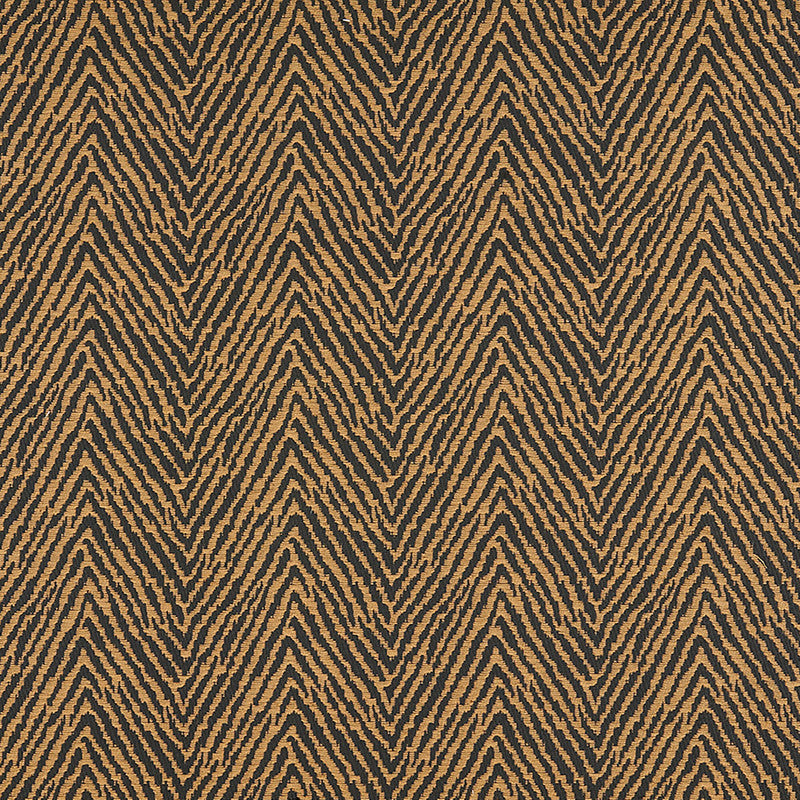 Shop Sample Lynx Fabric in Gold/Charcoal | Burke Decor