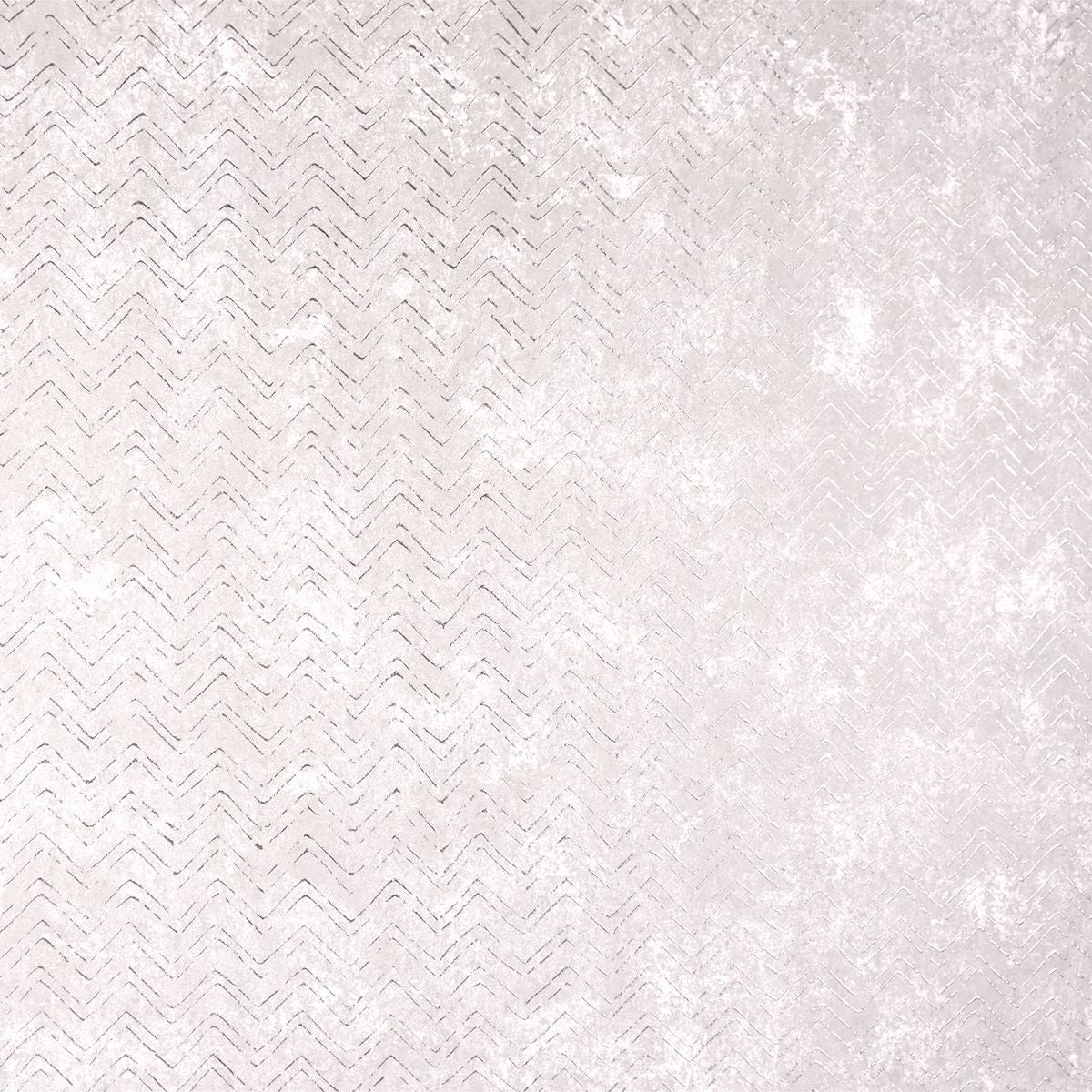 Shop Sample Luna Distressed Chevron Wallpaper in Platinum from the ...
