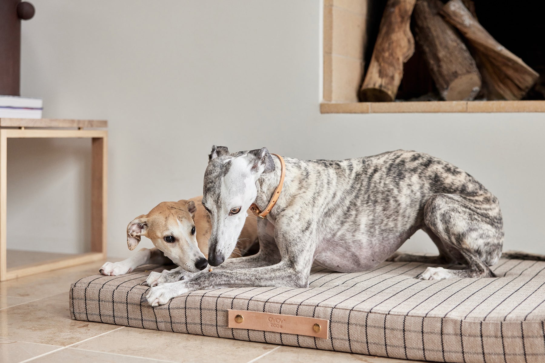 Shop Milo Grid Dog Cushion | Burke Decor