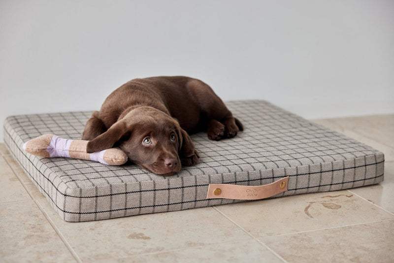 Shop Milo Grid Dog Cushion | Burke Decor