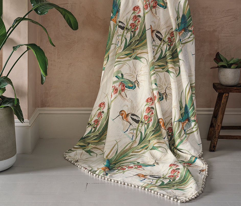 Shop Rhapsody Halcyon Spring Green Fabric | Burke Decor