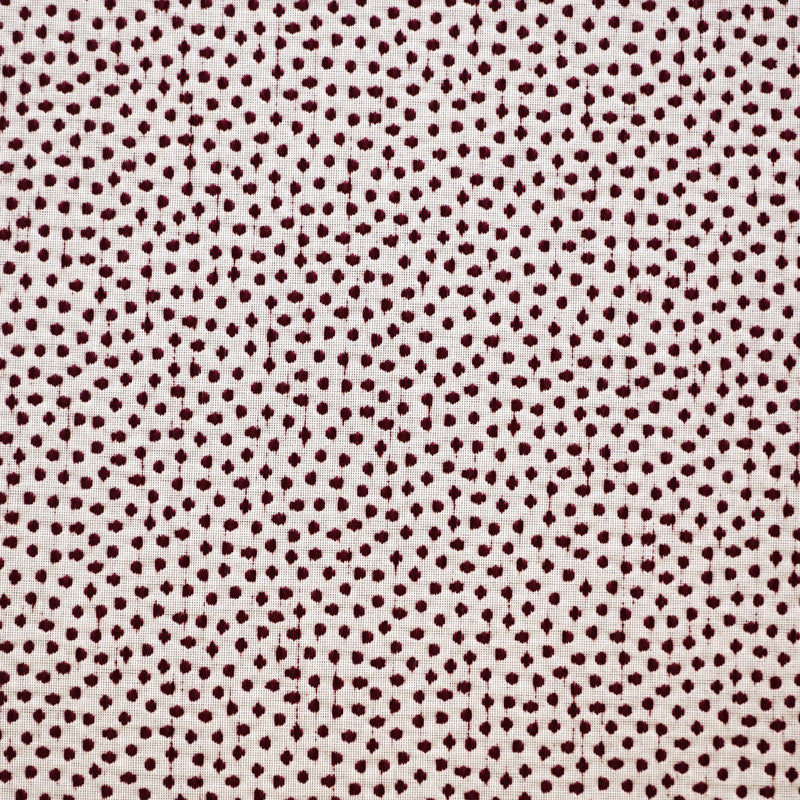 Shop Sample Pirko Fabric in Burgundy/Red | Burke Decor