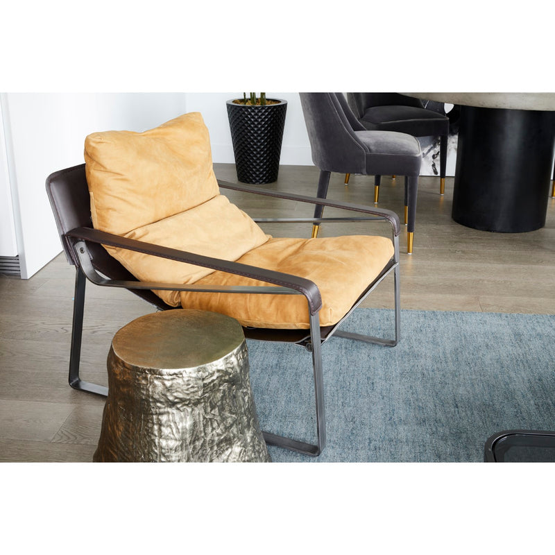 Shop Connor Leather Club Chair | Burke Decor
