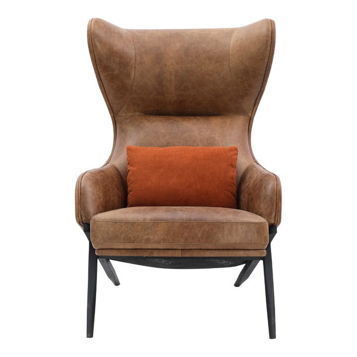 High back leather accent chair store