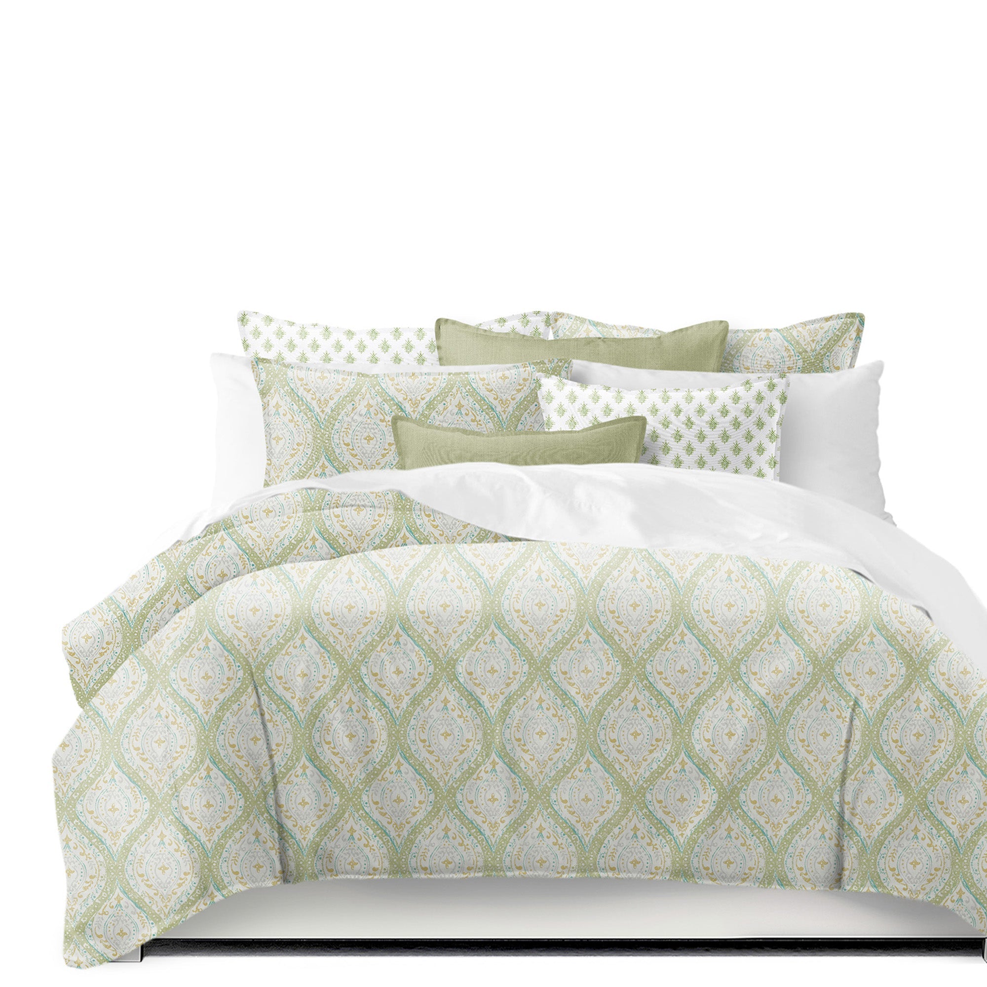 Shop Cressida Green Tea Bedding | Burke Decor