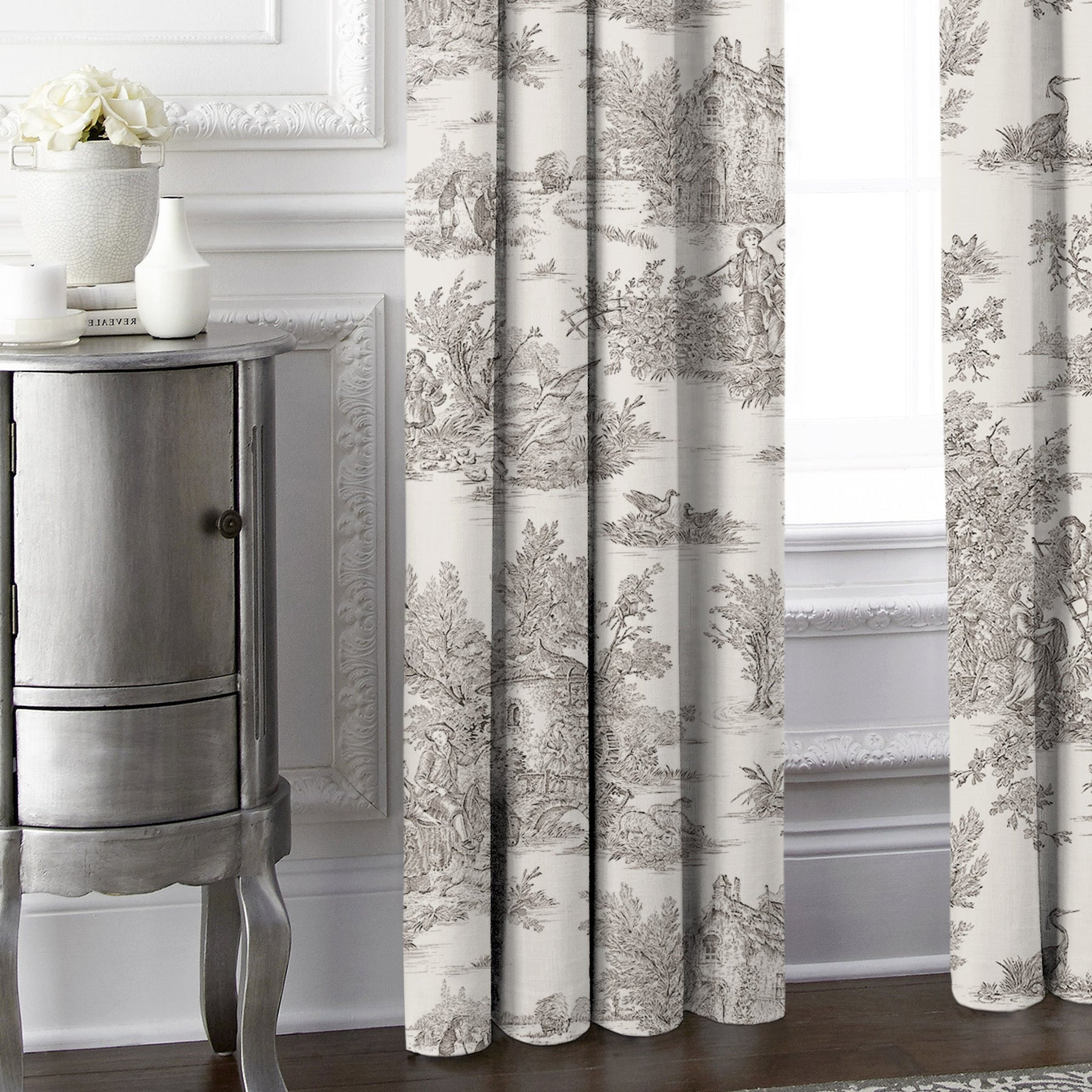 Shop Bouclair Beige Drapery | Burke Decor