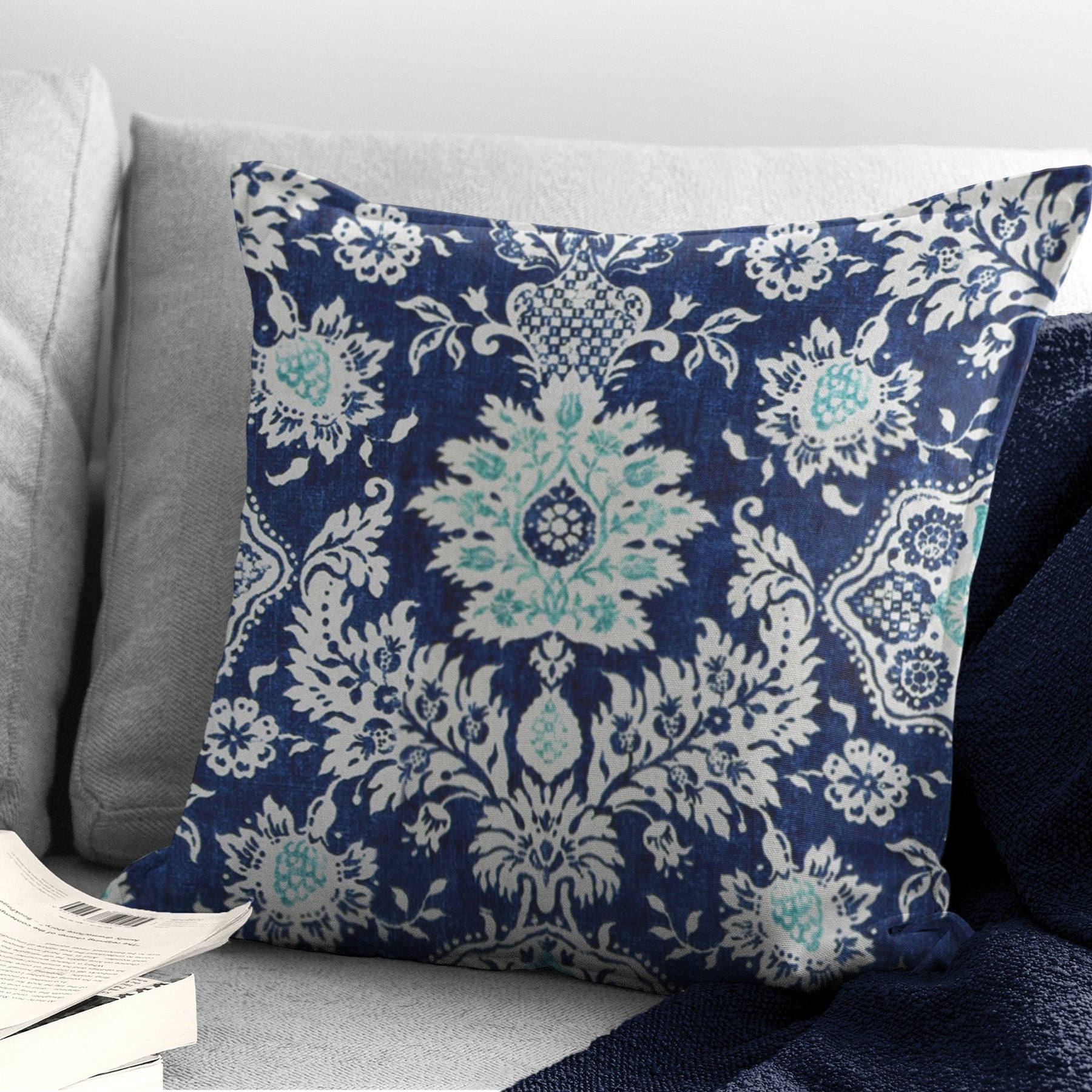 Shop Osha Blue/Aqua Bedding | Burke Decor