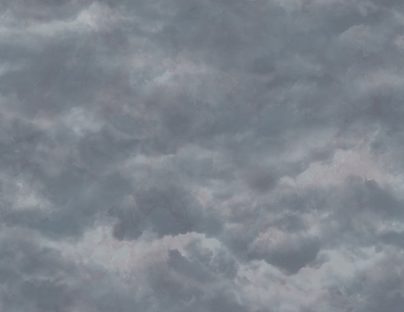 Shop Sample Sky Wallpaper in Silver, Grey, and Lilac from the Aerial ...