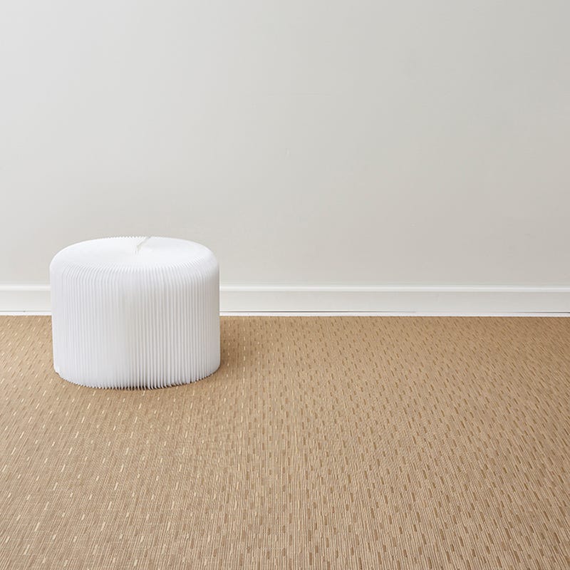 Shop Camel Bamboo Woven Floor Mat | Burke Decor